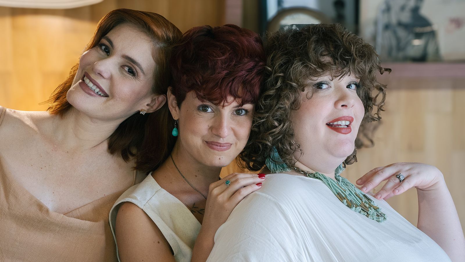 Ângela Lopes, Mariana Lima e Raara Rodrigues